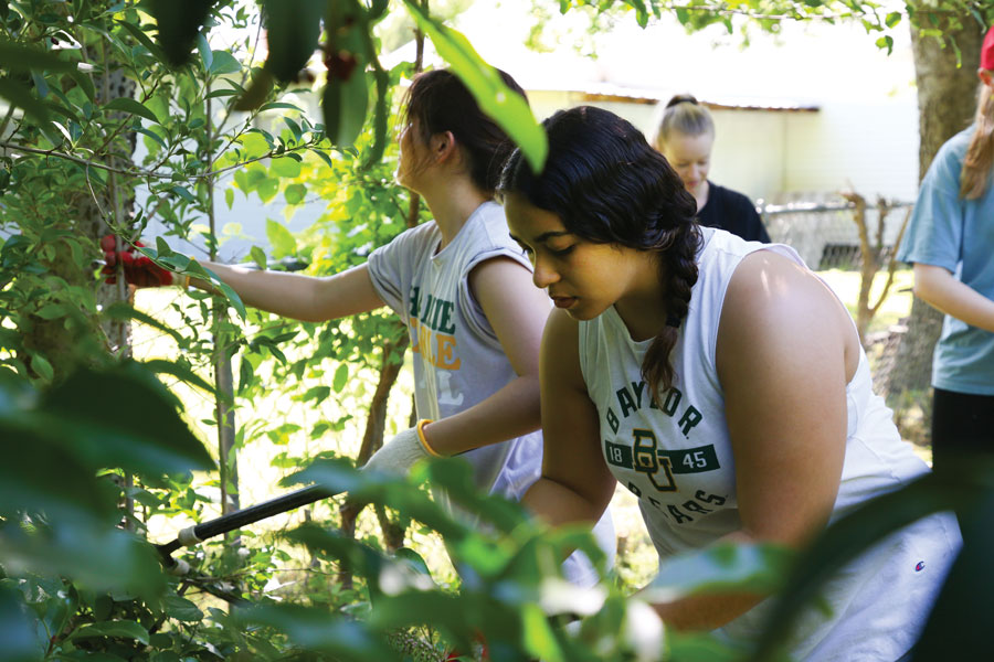 Students Step Out | Baylor Magazine | Baylor University