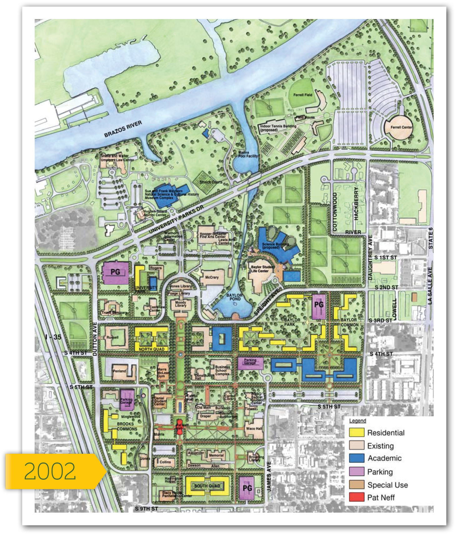 2002 Master Plan | Baylor Magazine | Baylor University