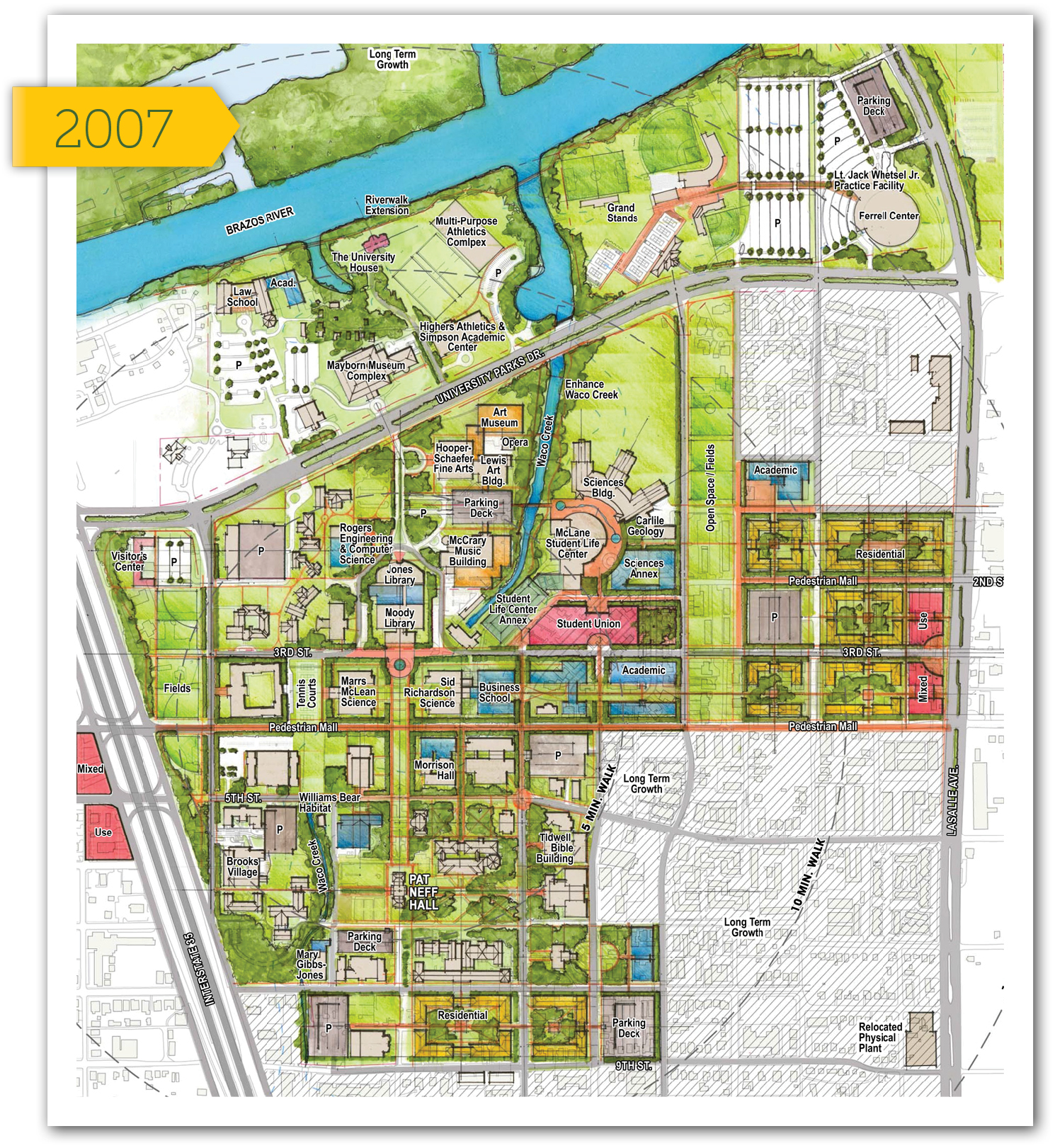 2004-7 Master Plan | Baylor Magazine | Baylor University