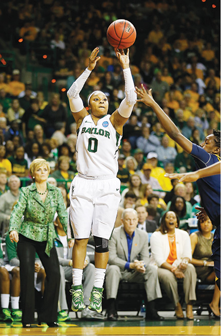 For the third straight season, a Baylor Lady Bear brought home the ...