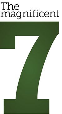 The magnificent 7 | Baylor Magazine | Baylor University